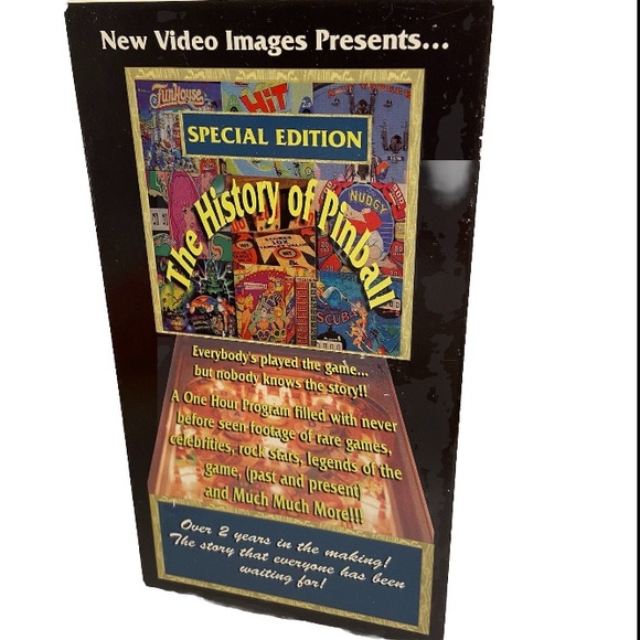 new video images | Media | The History Of Pinball Machines Vhs Videos ...